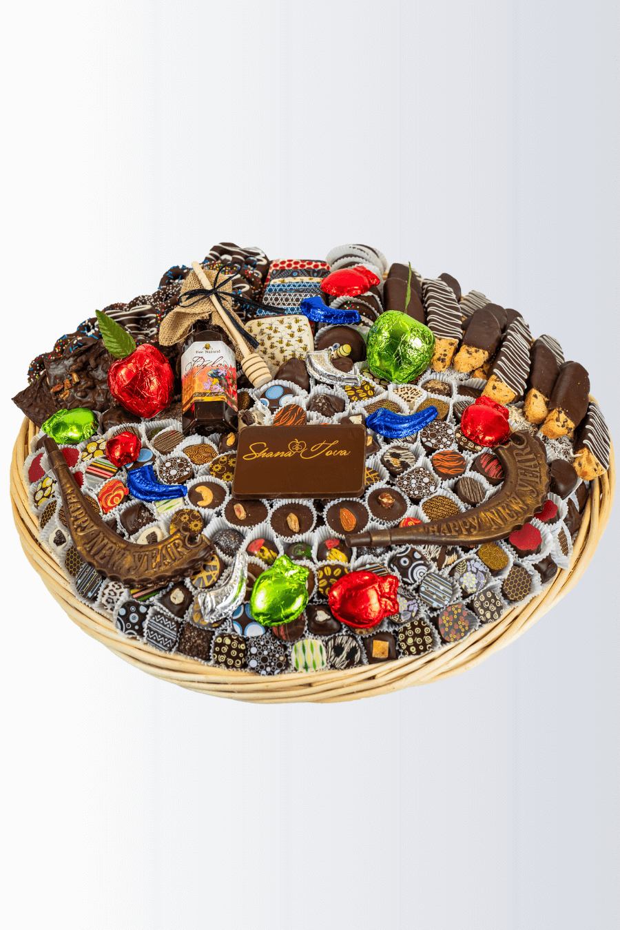 ROSH HASHANAH CELEBRATION BASKET 24 INCH - Le Chocolatier