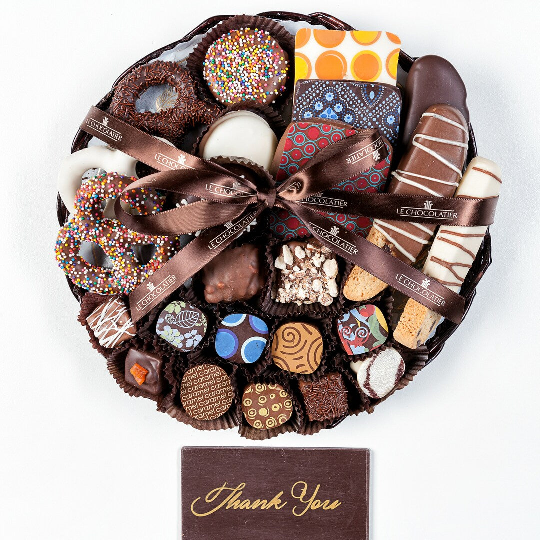 THANK YOU COMBO PLATTER - 10 INCH ROUND