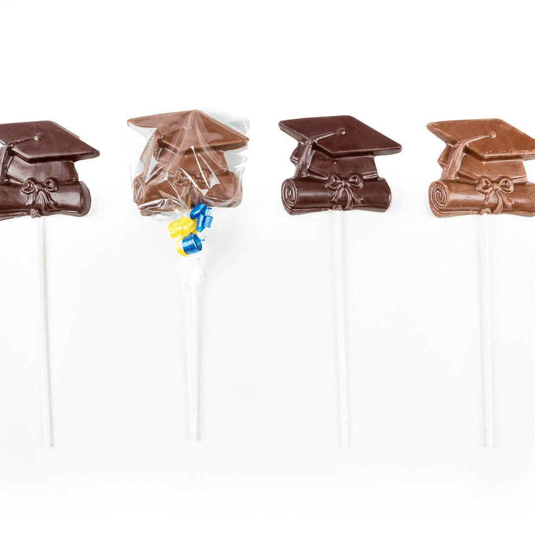 Chocolate Graduation Suckers Graduation – Suzi's Sweet Shoppe